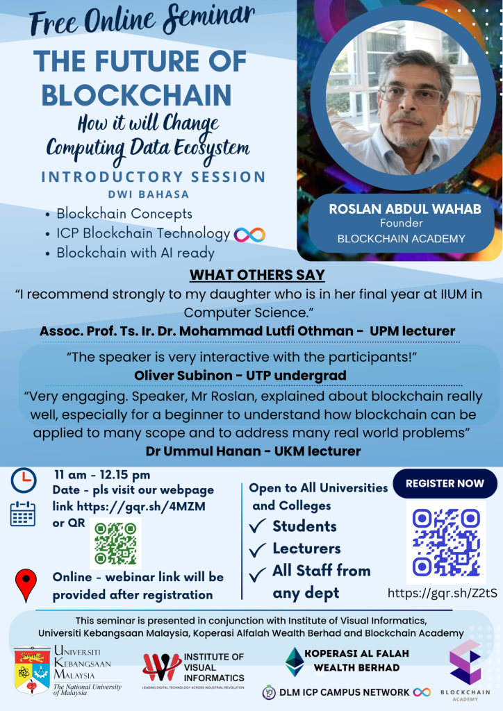 Certificate in Blockchain Application | Institute of Visual Informatics