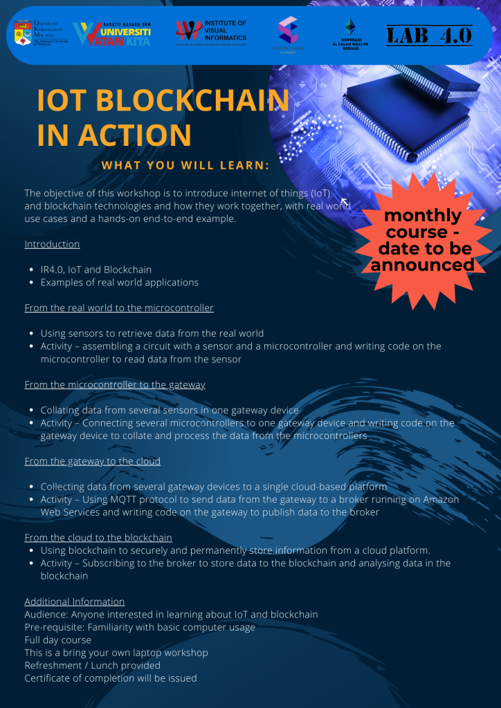 Certificate in Blockchain Application | Institute of Visual Informatics